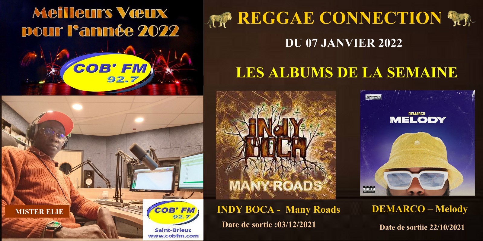 Albums de la semaine du 07 janvier 2022